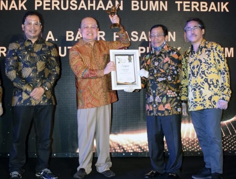 Pupuk Kaltim Sabet 3 Penghargaan Di Ajang Anugerah BUMN 2020
