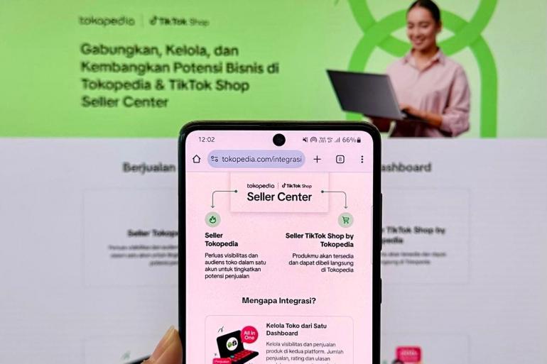 Resmi Integrasi, Seller Center Tokopedia dan TikTok Shop Pendapatan Melonjak