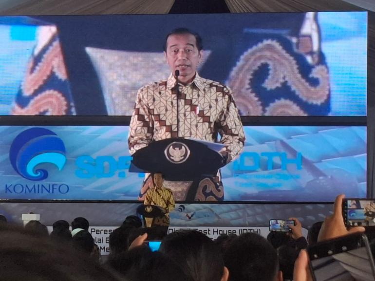 Resmikan IDTH Di Depok, Presiden: Perangkatnya Super Canggih Dan Modern