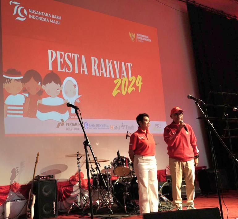 Ribuan Pengunjung Meriahkan Pesta Rakyat 2024 KBRI London