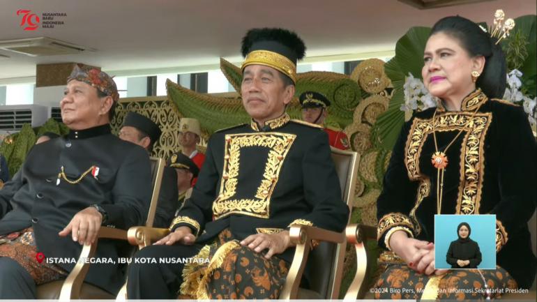 Riwayat Busana Adat Jokowi Dalam Upacara HUT RI, Tahun Ini Pakai Baju Kaltim