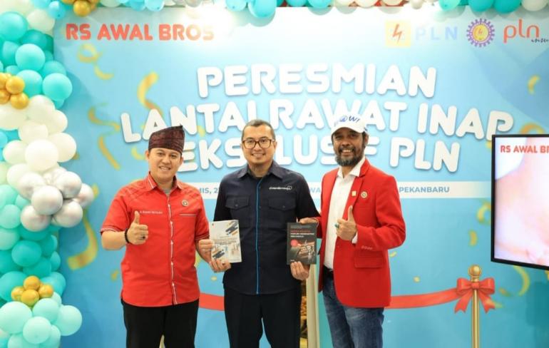RS Awal Bros Pekanbaru Resmikan Rawat Inap Khusus Insan PLN