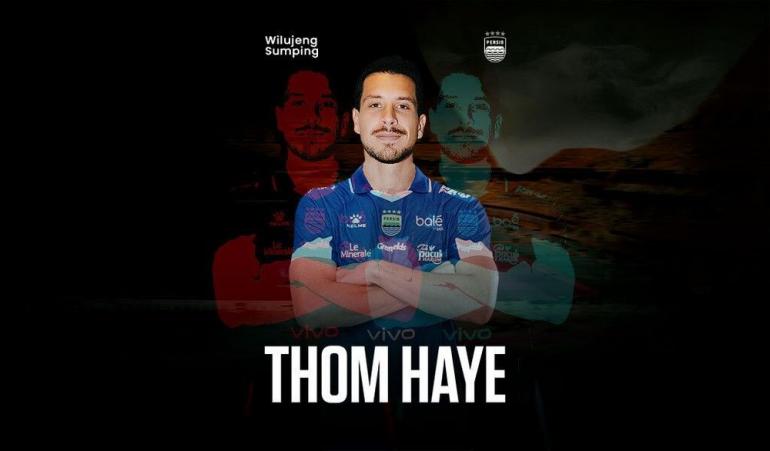 Sah, Tom Haye Mendarat Di Persib Bandung
