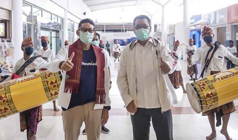 Sandi Bakal Libatkan Milenial Pada Acara Internasional Di Lombok