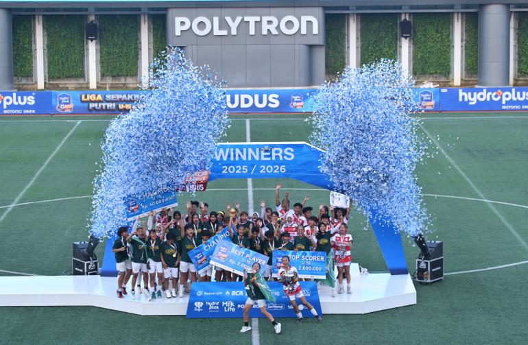 Scorpion FC Dan Samba Persada Women Juara HYDROPLUS Soccer League Kudus