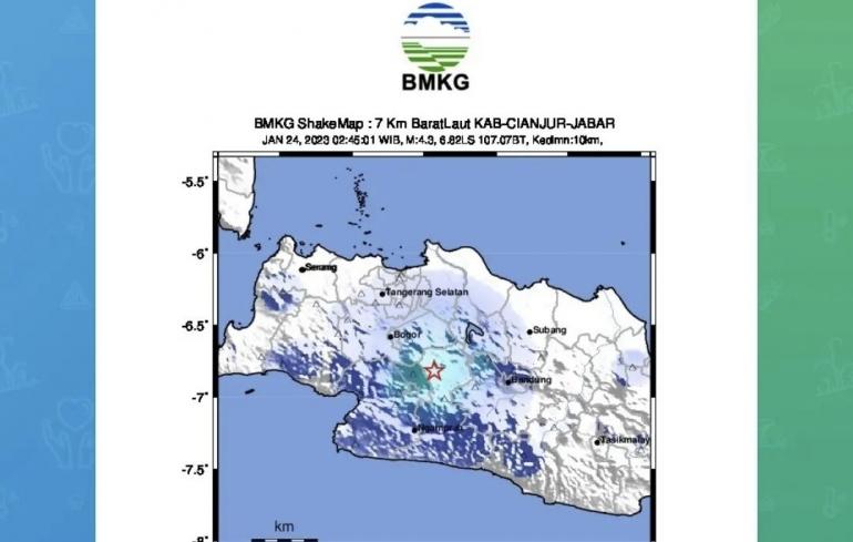 Sejak 21 November 2022, Sudah 487 Kali Bergetar Gempa M4,3 Cianjur Hari Ini Dipicu Aktivitas ...