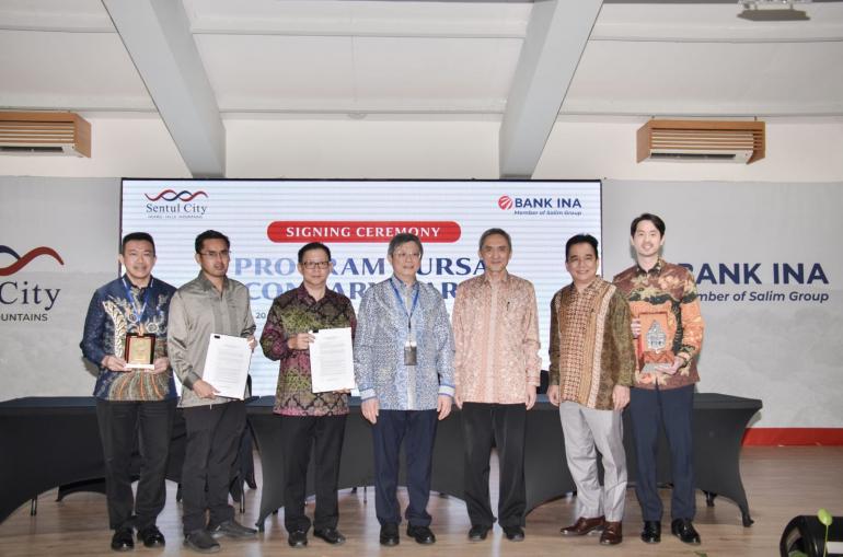 Sentul City Gandeng Bank Ina Perdana Sediakan KPR Dan Bursa Pasar Sekunder