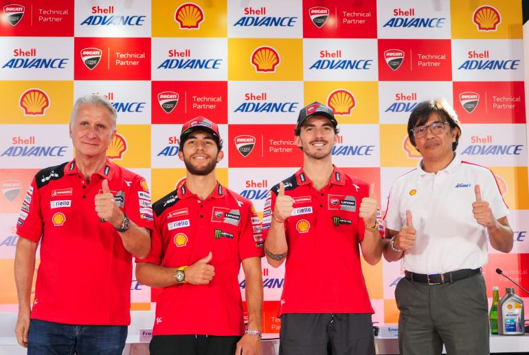 Shell Advance Kembali Dukung Ducati Corse Di MotoGP Mandalika