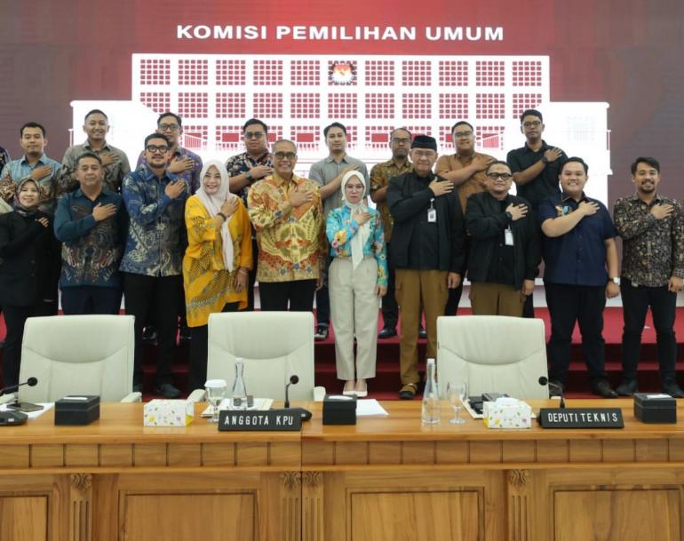 Sikapi Putusan MK Pemilu Dipisah, DePA-RI Audiensi Dengan KPU