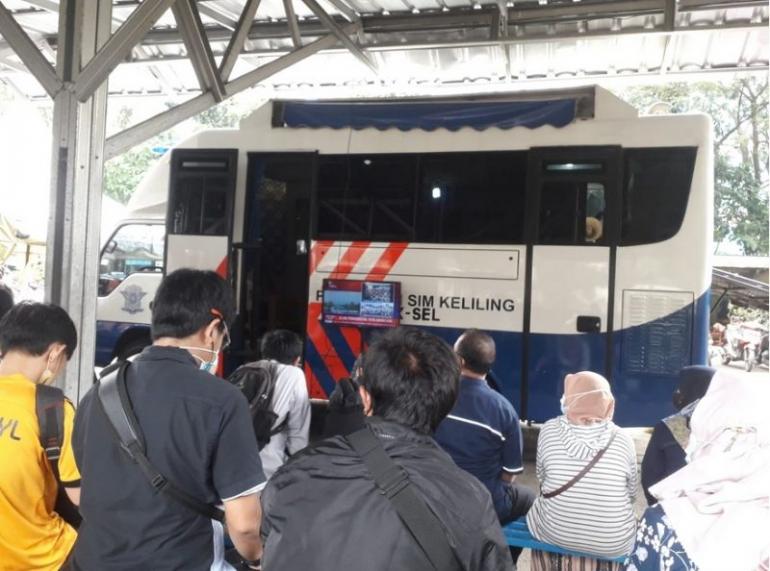 SIM Keliling Kabupaten Bogor Senin 11 Mei, Hadir di Pospol Gadog