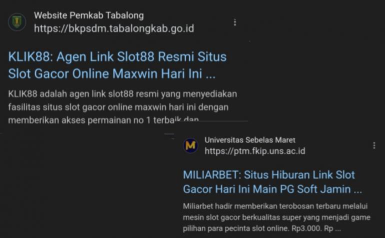 Situs Resmi Jadi Laman Judi, Keamanan Digital Institusi Disorot