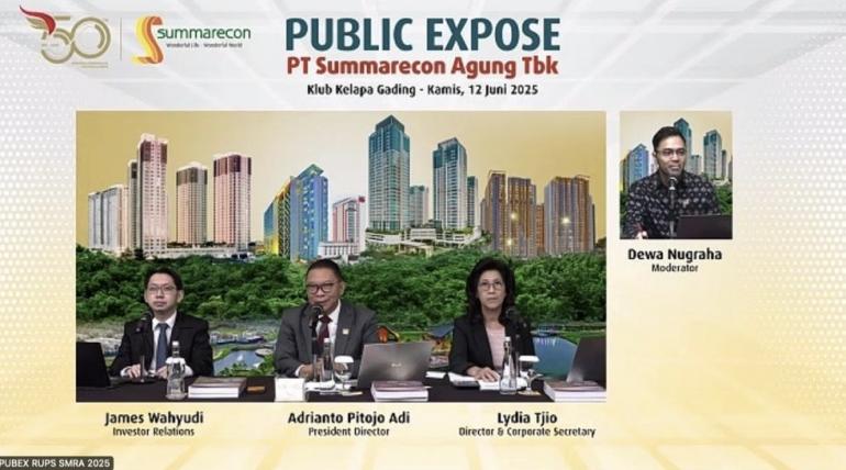 Summarecon Targetkan Marketing Sales Rp 5 T Tahun Ini