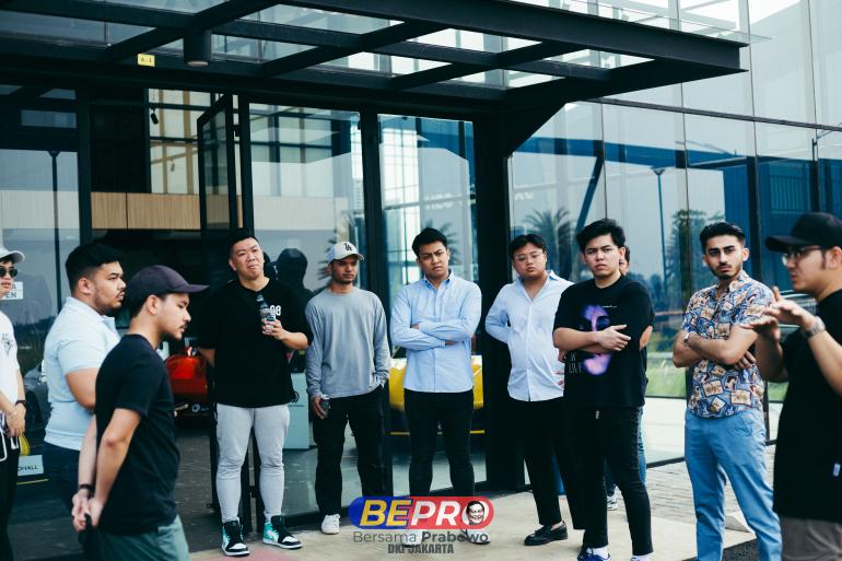 Sunday BeRide, Bepro Jakarta Jalankan Visi Misi Prabowo Menuju Indonesia Emas