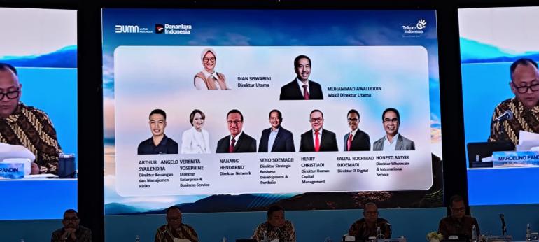 Telkom Punya Bos Baru: Dian Siswarini Jadi Dirut, M. Awaludin Wadirut