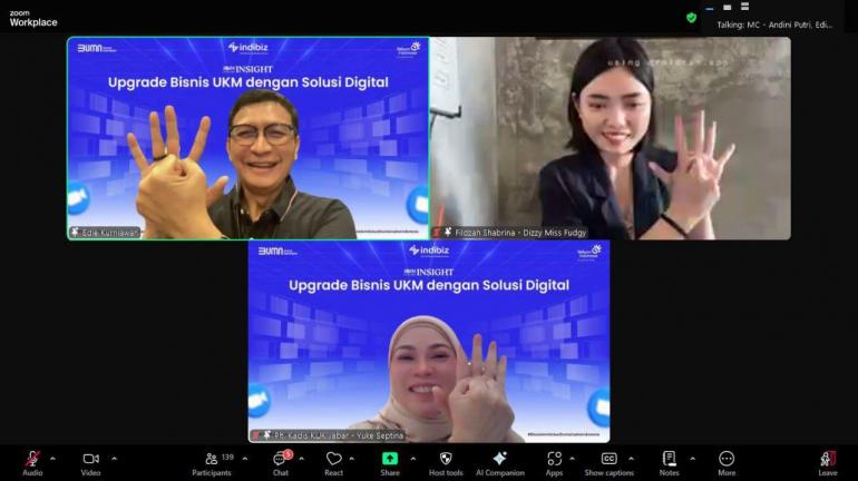 Telkom Regional II Gelar Upgrade Bisnis UKM Dengan Solusi Digital