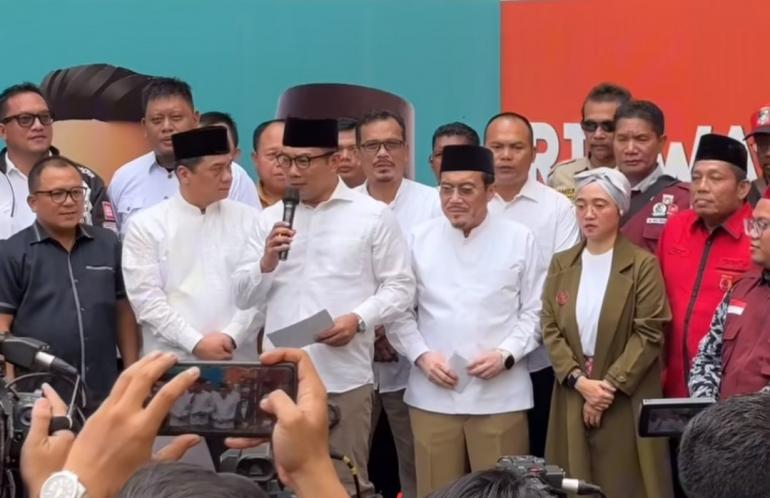 Terima Hasil Pilkada, Kang Emil Ucapkan Selamat Kepada Pramono-Rano Karno