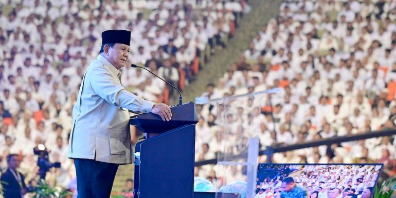 Tidak Alergi Kritik, Prabowo: Saya Percaya Pada Demokrasi