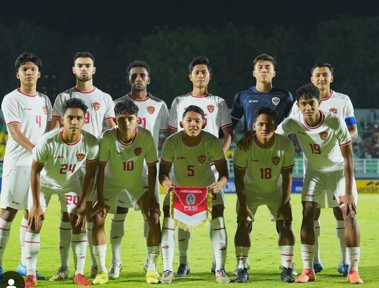 Timnas Indonesia U-23 Kalah Tipis Lawan Korsel