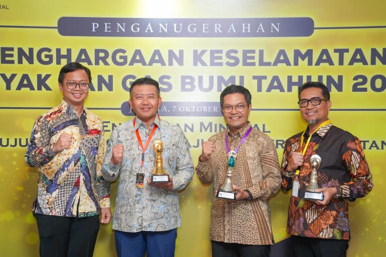 Pertamina Gas Boyong Tiga Penghargaan Keselamatan Kerja Dari Kementerian ESDM