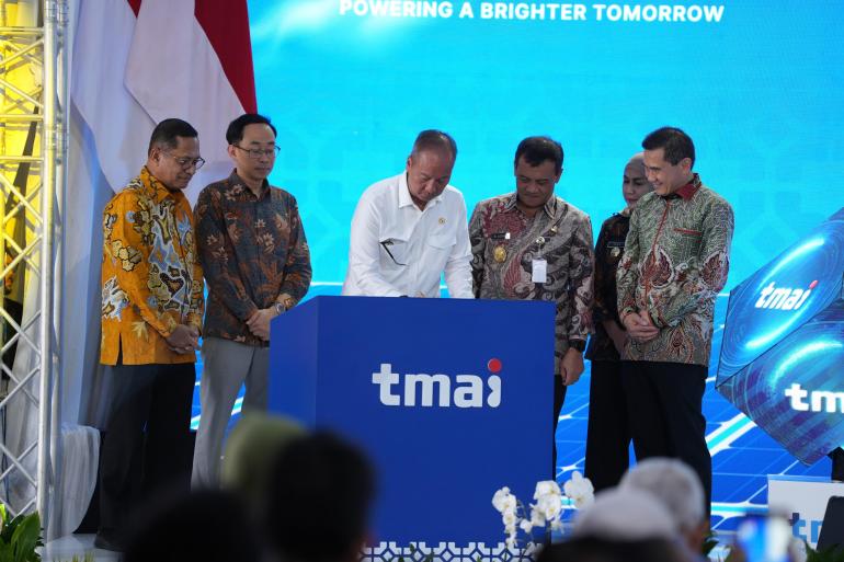Trina Mas Resmikan Pabrik Panel Surya Terbesar di Indonesia