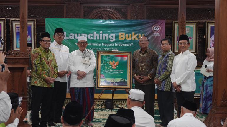Ultah Ke-63, Ali Masykur Musa Luncurkan Buku Prinsip Negara Indonesia