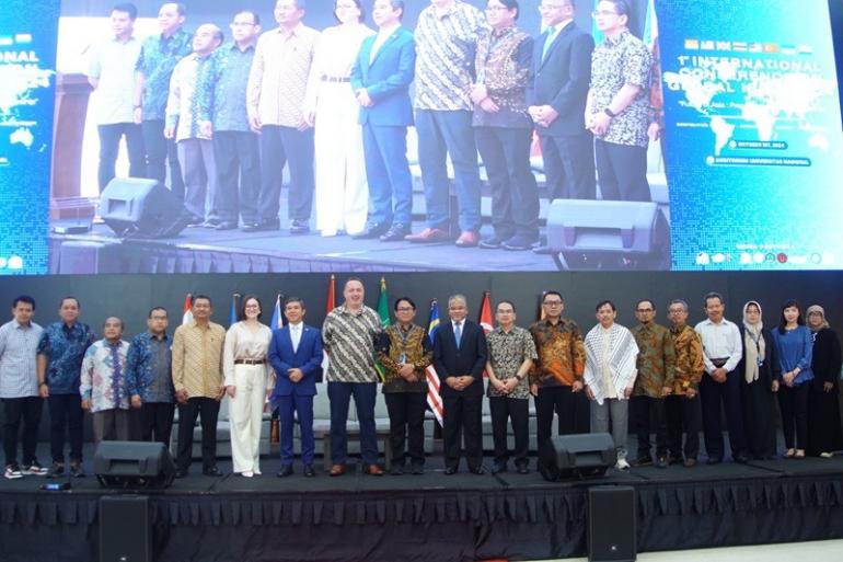 UNAS Suarakan Perdamaian Dunia pada Konferensi Internasional ICGI 2024