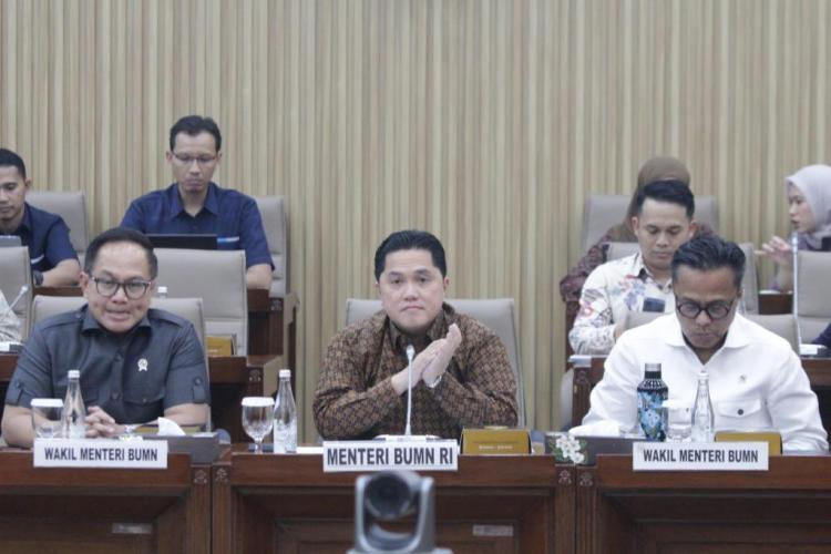 Usulkan Tambahan Anggaran 2026, Erick: Akan Berikan Timbal Balik ke Negara