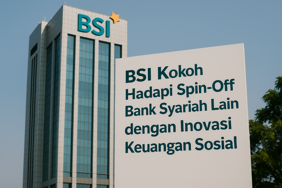 BSI Kokoh Hadapi Spin-Off Bank Syariah Lain dengan Inovasi Keuangan Sosial