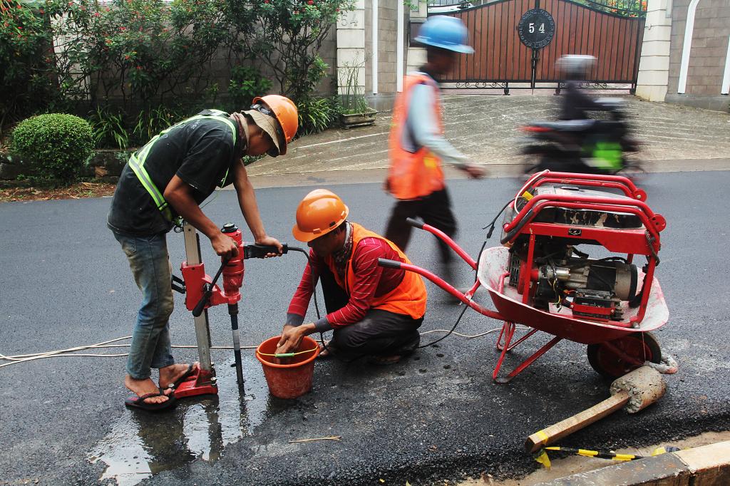 29 Sumur Bor Resapan di Jalan Lebak Bulus