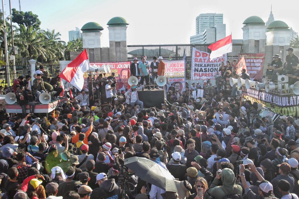 Aksi Desak Hak Angket Pemilu 2024