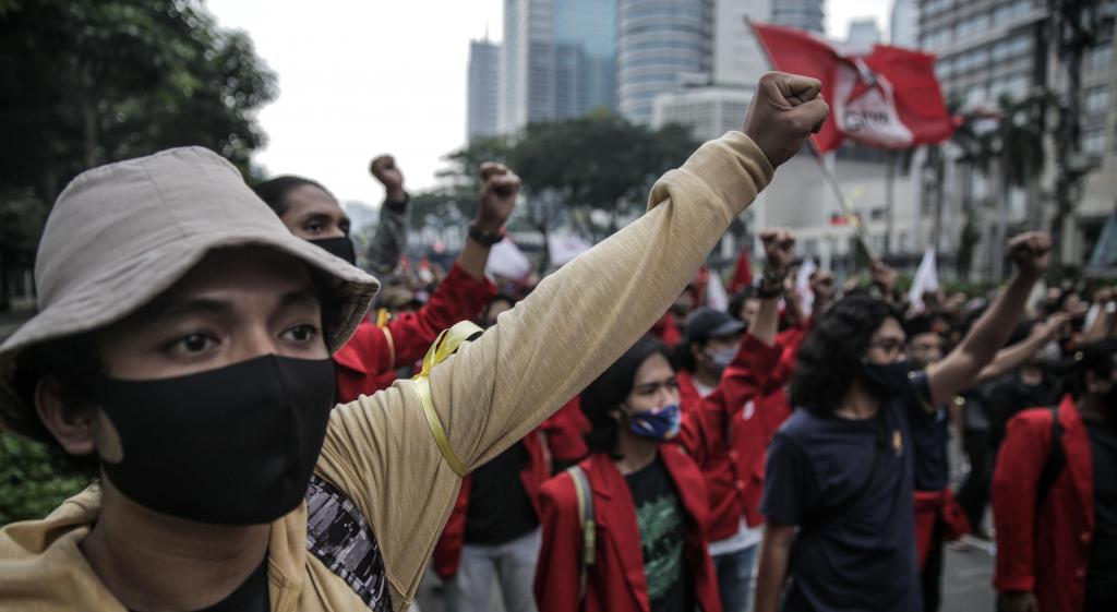 Aksii Gerakan Mahasiswa Jakarta Bersatu 