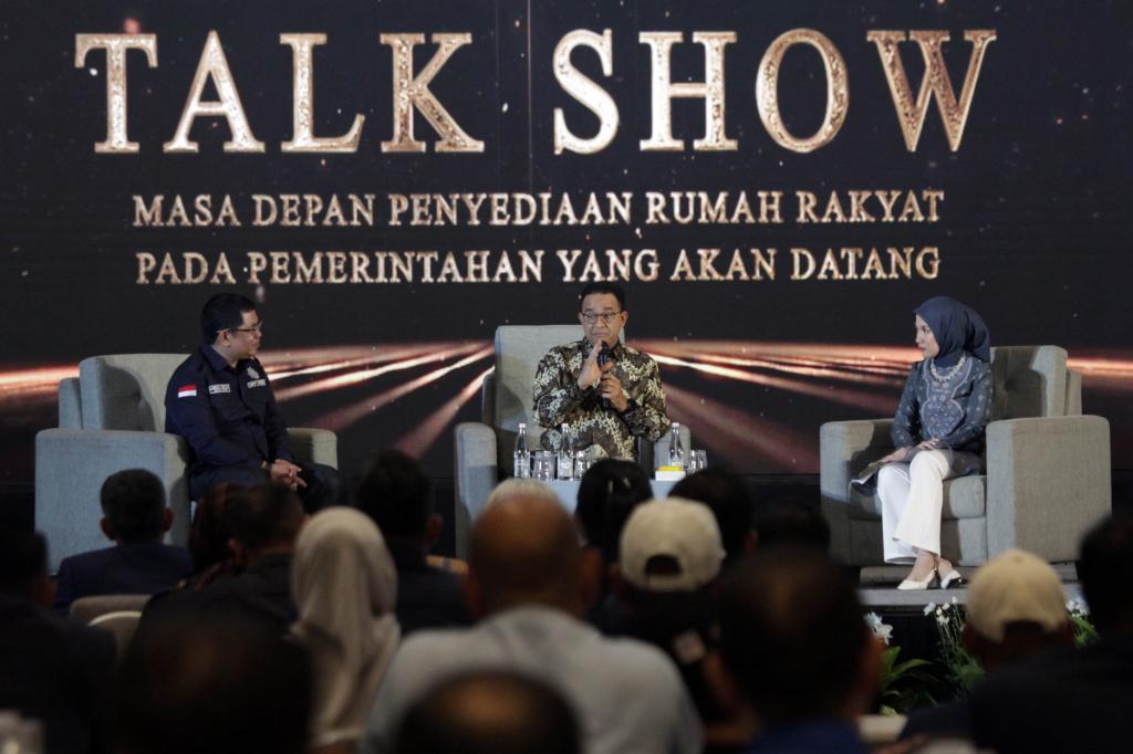 Anies Bicara Masa Depan Rumah Rakyat