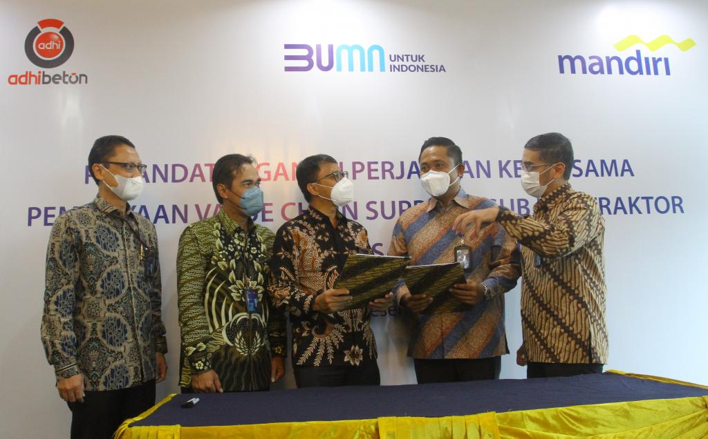Bank Mandiri Berikan Pembiayaan Untuk Adhi Persada Beton Senilai Rp50 ...