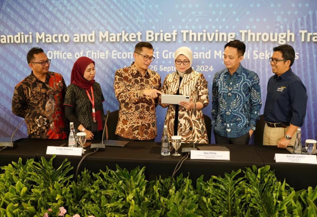 Bank Mandiri Optimis Ekonomi RI Tumbuh 5,06% Di 2024 Dan 5,18% di 2025