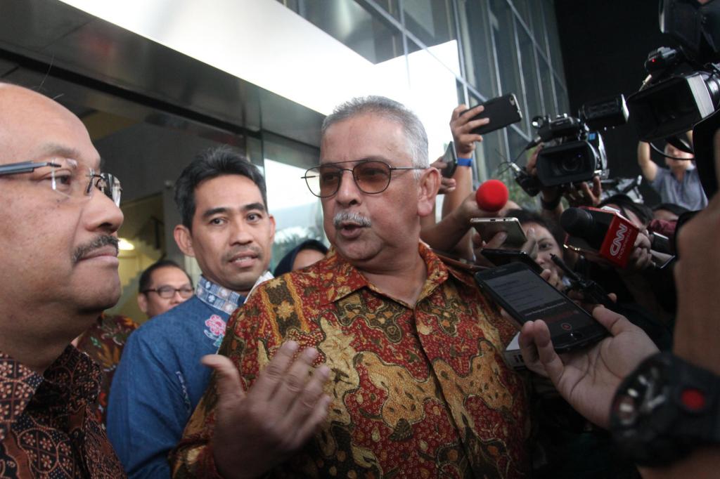 Dirut PLN Nonaktif Sofyan Basir Jalani Pemeriksaan KPK