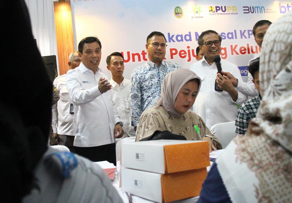 BTN Gelar Akad Kredit Secara Massal