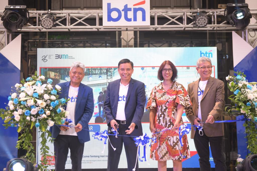 BTN Resmikan Secara Serentak Tiga Sales Center KPR BTN Di 3 Kota