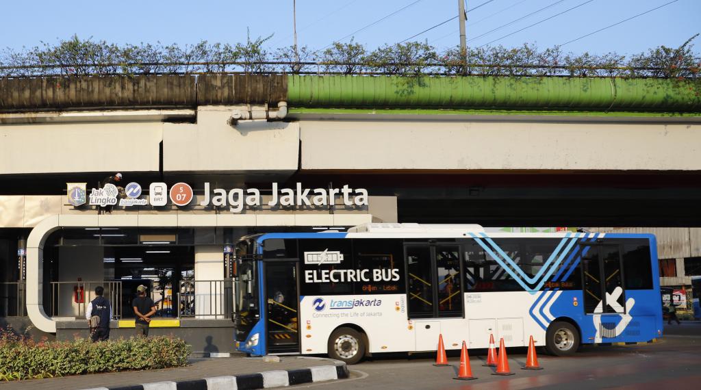 Halte Senen Sentral Berganti Nama Jadi Halte Jaga Jakarta