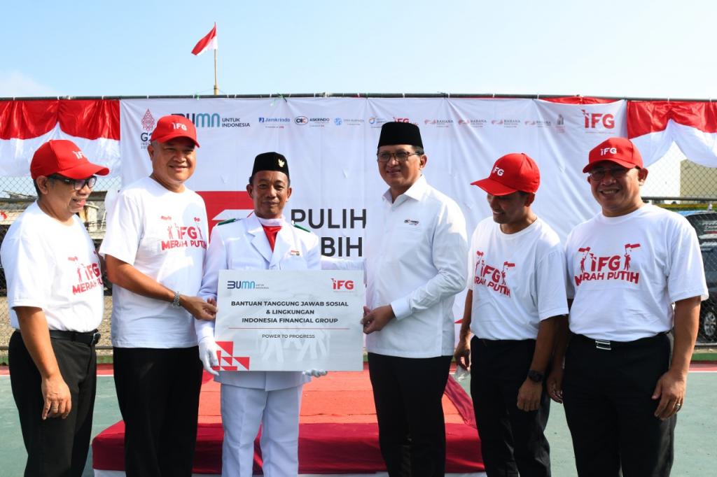 IFG Beri Bantuan di HUT RI ke 77