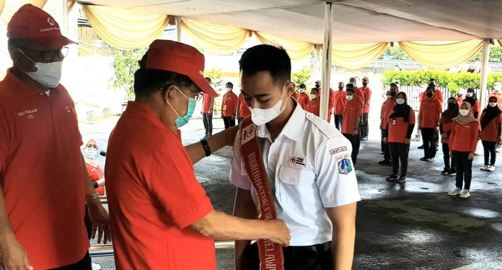 JK Hadiri Peringatan Hari Relawan PMI