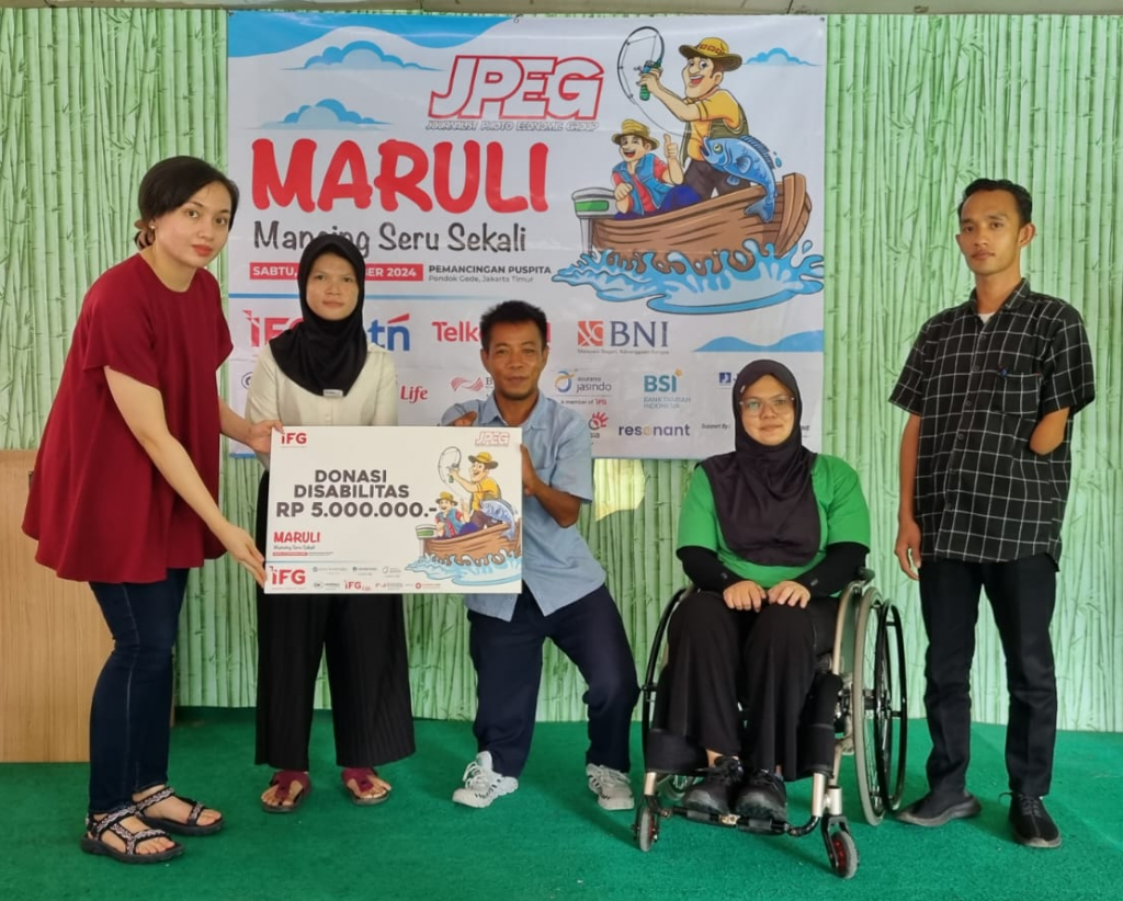 JPEG Bersama IFG Lakukan Aksi Sosial Peduli Penyandang Disabilitas