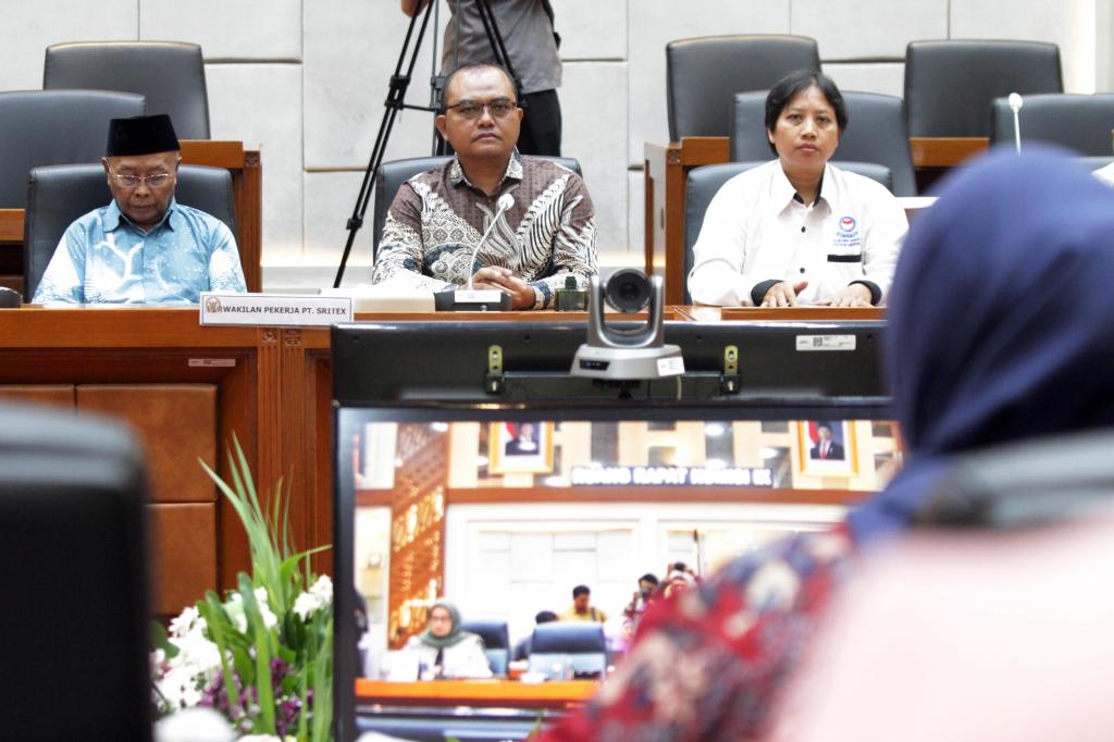 Korban PHK PT Sritex Ngadu Ke DPR