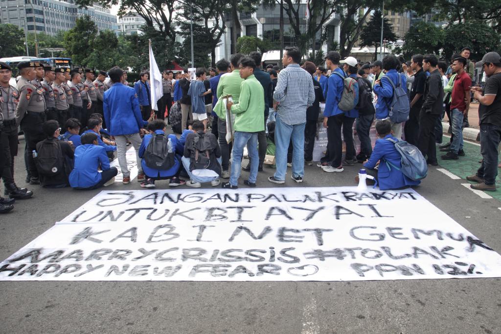 Mahasiswa Tolak PPN 12 Persen