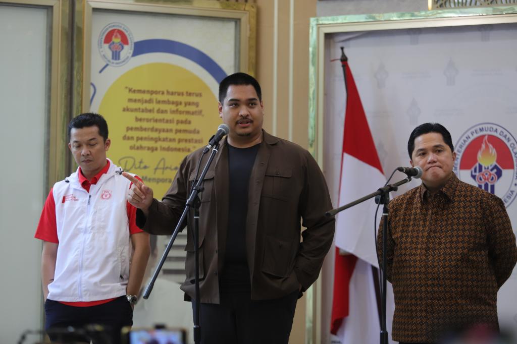 Menpora Dan Ketum PSSI Usai Bertemu Patrick Kluivert