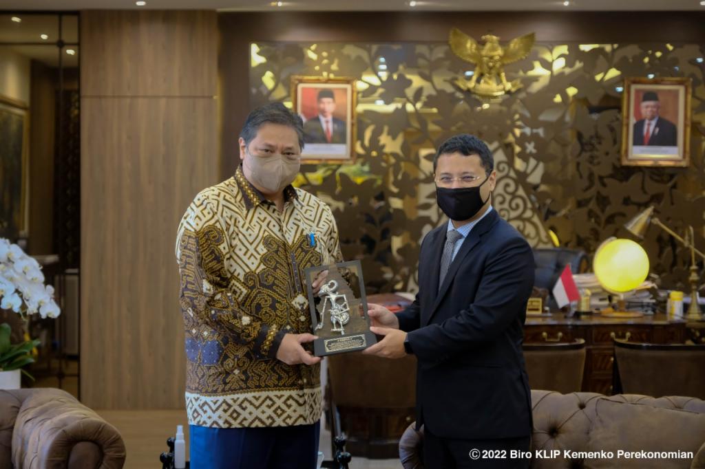 Menteri Singapura Kunjungi Airlangga