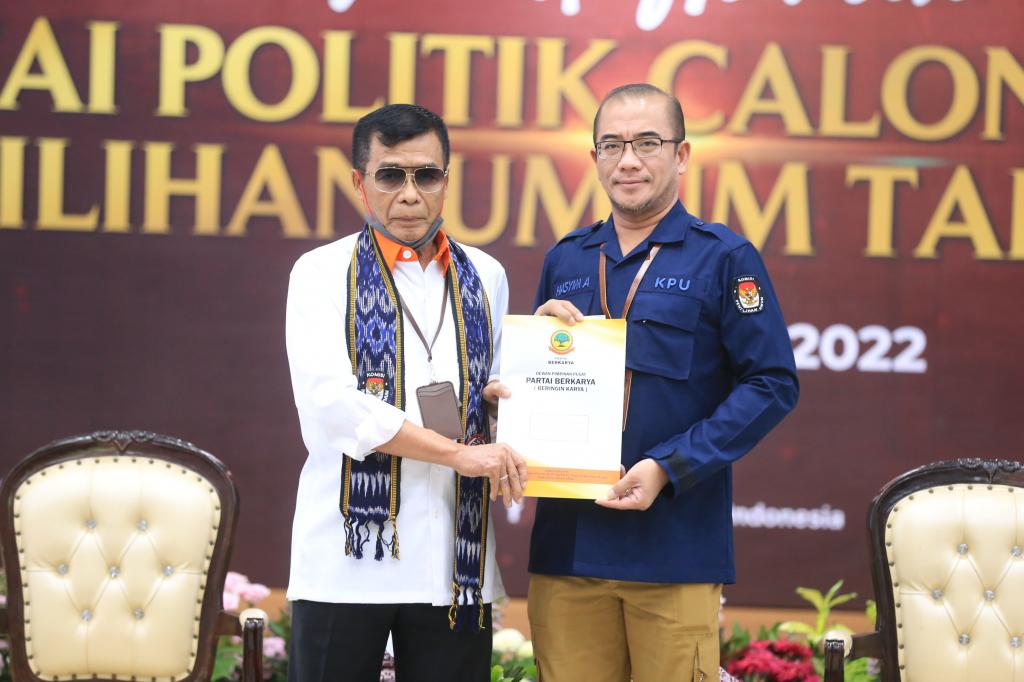 Partai Berkarya Daftar Pemilu 2024