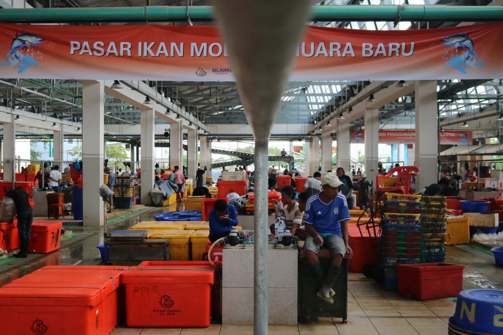 Pasar Ikan Modern Muara Baru Tertata Rapih