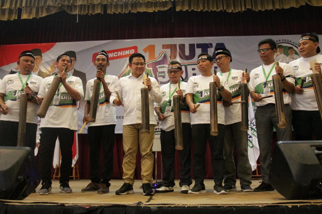 Peluncuran 1 Juta Jubir Desa AMIN