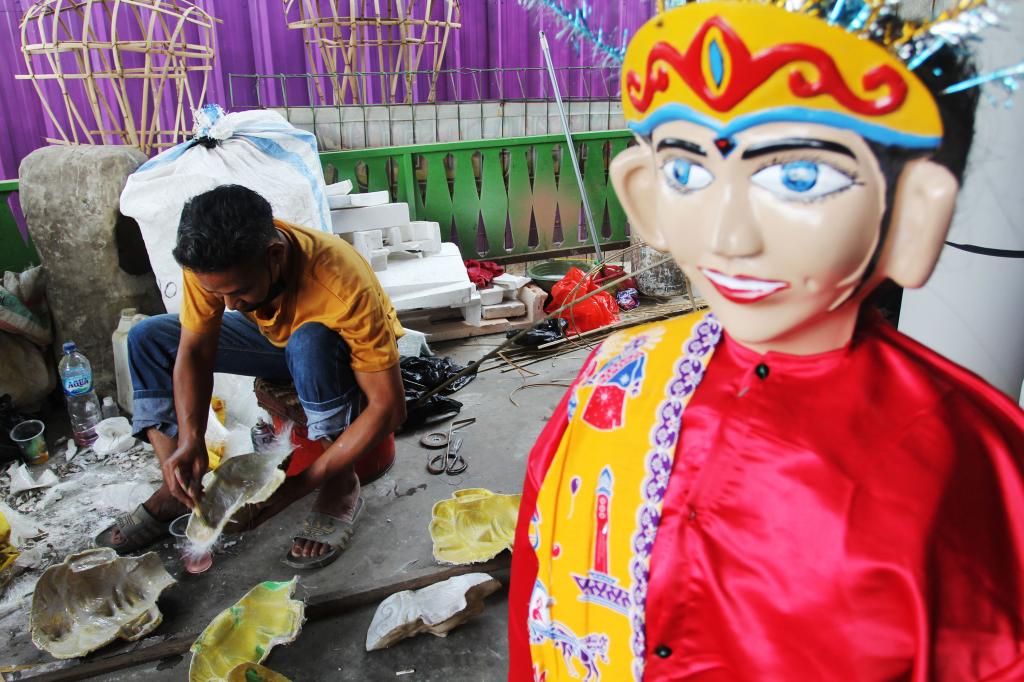 Perajin Topeng Ondel-ondel