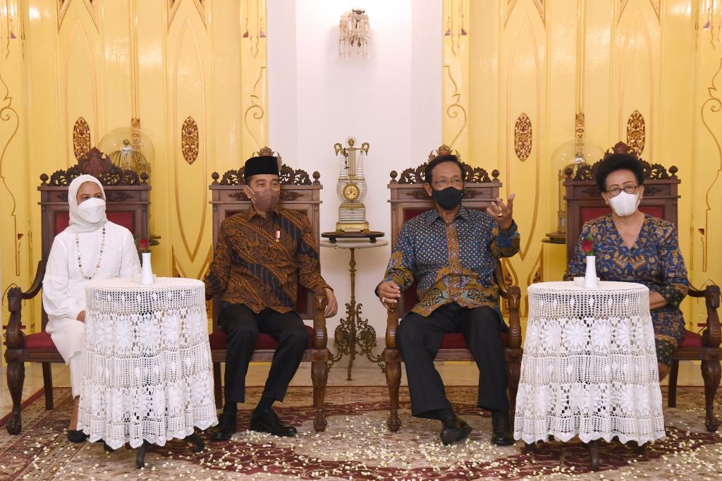 Presiden Bersilaturahmi Ke Keraton Yogyakarta